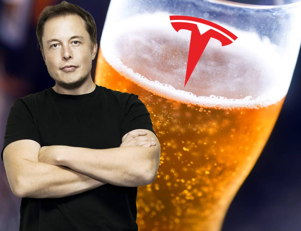 Tesla Elon Musk Presentó La Gigabier Una Cerveza Inspirada En La